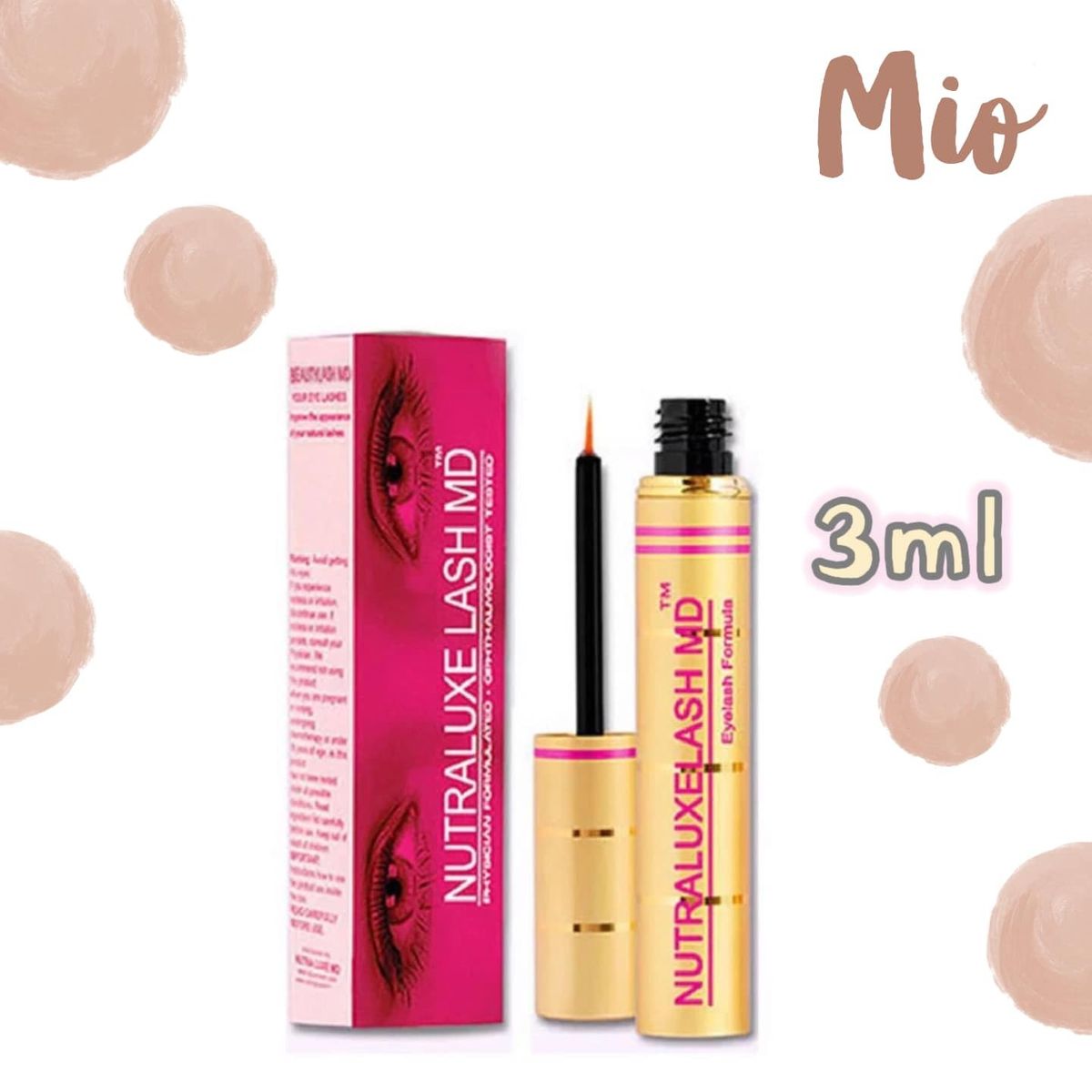 NUTRALUXE LUXE MD | 美國極致纖長增生睫毛精華增長液 3ml 香港行貨 (免運費) | HKTVmall 香港最大網購平台