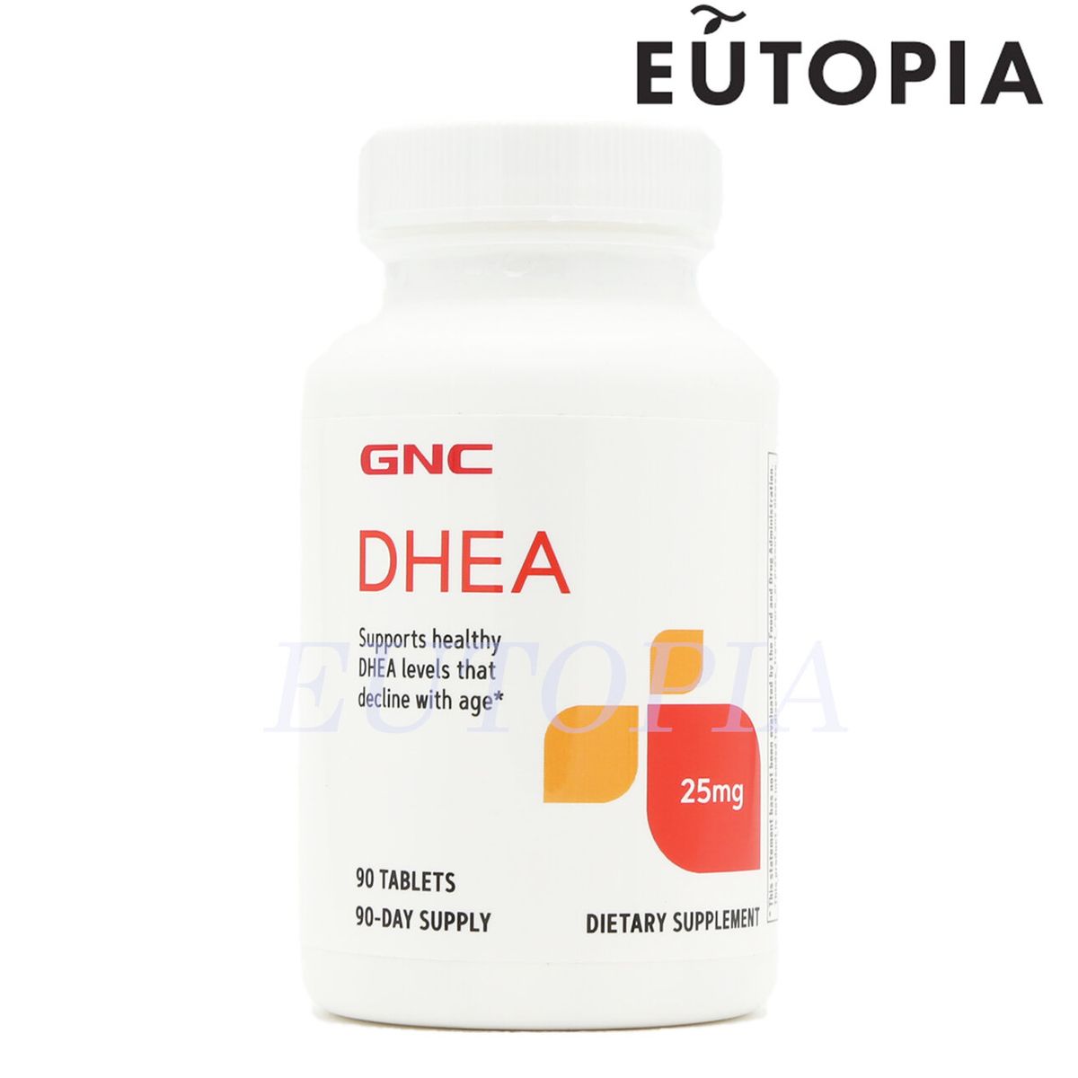 GNC | 活力青春素DHEA 25毫克 90粒（備孕抗衰老） 脫氫異雄酮 (長效配方) (048107228316) -[平行進口 ...