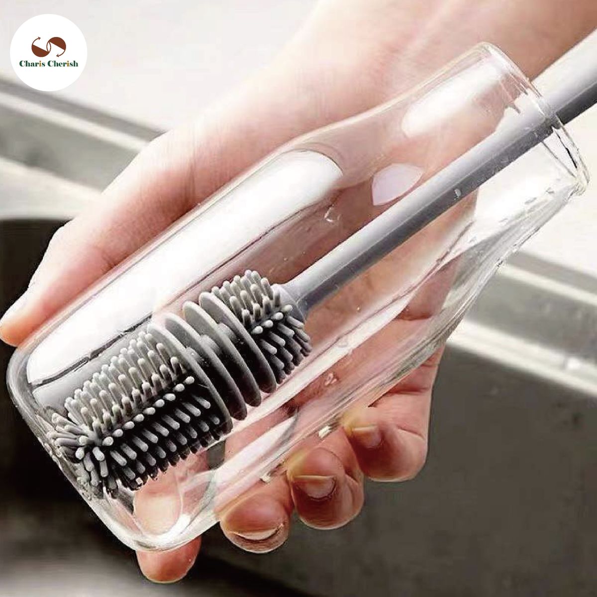 Charis Cherish | Suction Cup Washing Brush(Parallel Imported Products ...