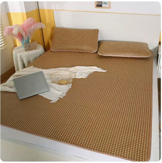 DDS | 可折疊冰絲藤席【羅馬格-窄邊】【1.8m（6英尺）床】 #N246_006_407 | HKTVmall 香港最大網購平台