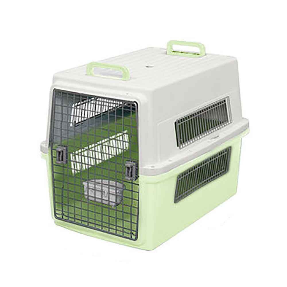 Pets Thing | IRIS ATC-870 Pet Airplane Cage (White/Matcha) (Applicable ...