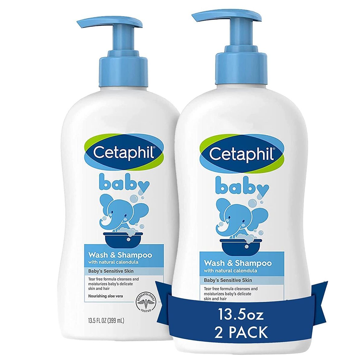 Cetaphil | [Pack of 2] Cetaphil Baby Set Body Wash & Shampoo 13.5oz ...
