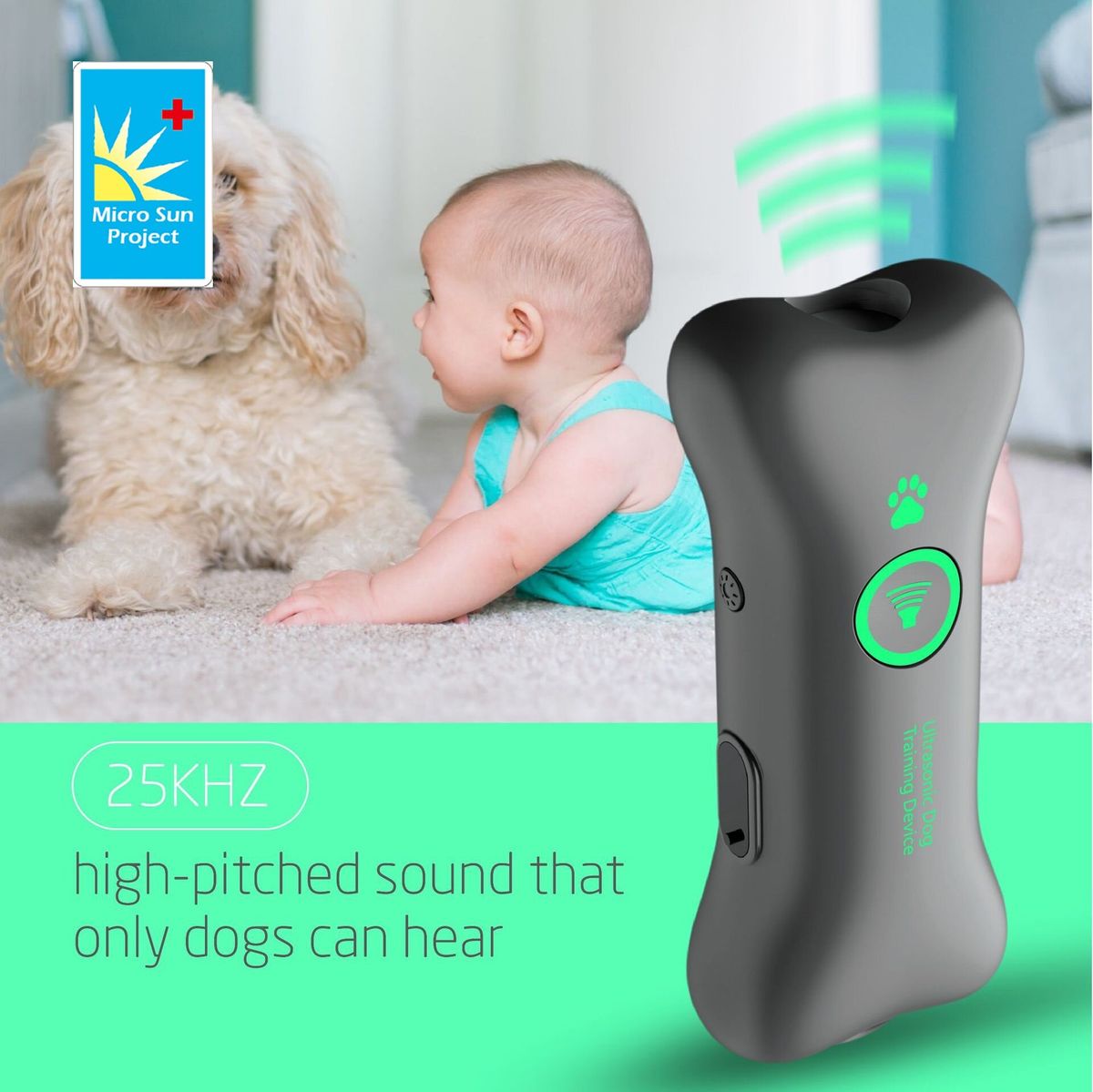 Micro Sun | 手持超聲波音頻寵物止吠、驅趕器器（USB 充電） | HKTVmall 香港最大網購平台