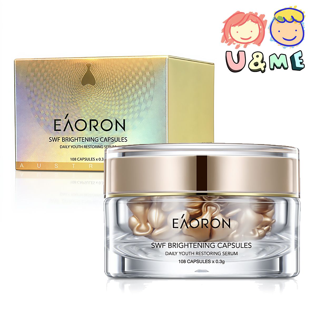 EAORON | 亮白煥彩美肌精華膠囊 108粒(平行進口貨) | HKTVmall 香港最大網購平台