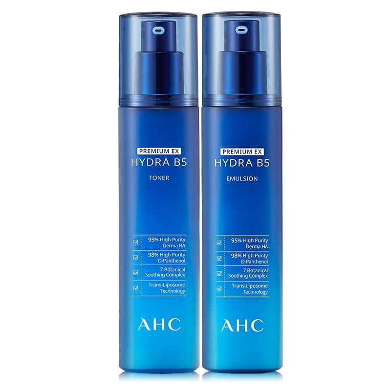 AHC | AHC - 韓國保濕 B5 微導入爽膚水+乳液 140ml - [平行進口] | HKTVmall 香港最大網購平台
