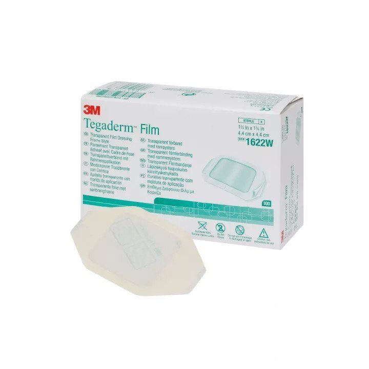 3M 美膚貼 | 3M 1622W Tegaderm Film 防水透氣敷料 4.4 x 4.4cm ,100片/盒 | HKTVmall ...