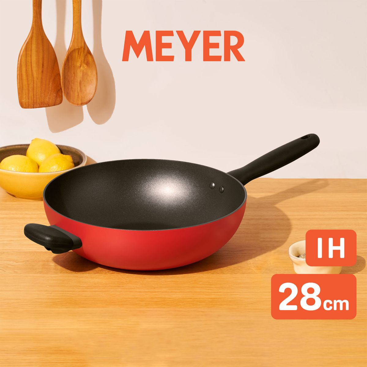 美亞 | (電磁爐適用) 28CM 易潔深炒鍋 - Bauhaus IH (#14204-TE07) | HKTVmall 香港最大網購平台