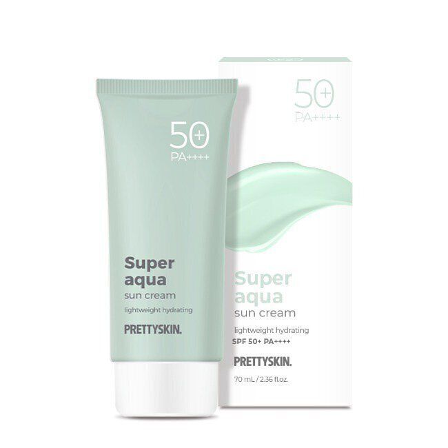 PRETTYSKIN | Super Aqua Sun Cream (Lightweight Hydrating) SPF50+ PA ...