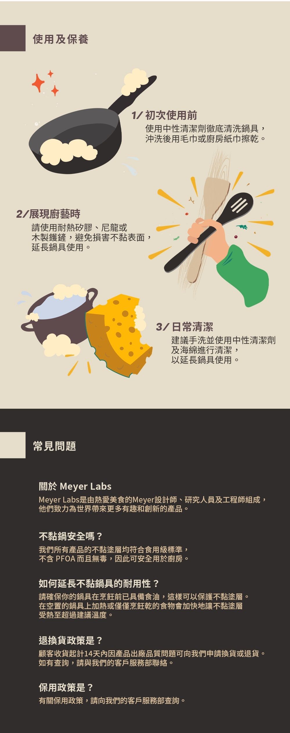 美亞 | (電磁爐適用) 陽極氧化不黏煎鍋 30CM - Midnight (#85098-TE07) | HKTVmall 香港最大網購平台