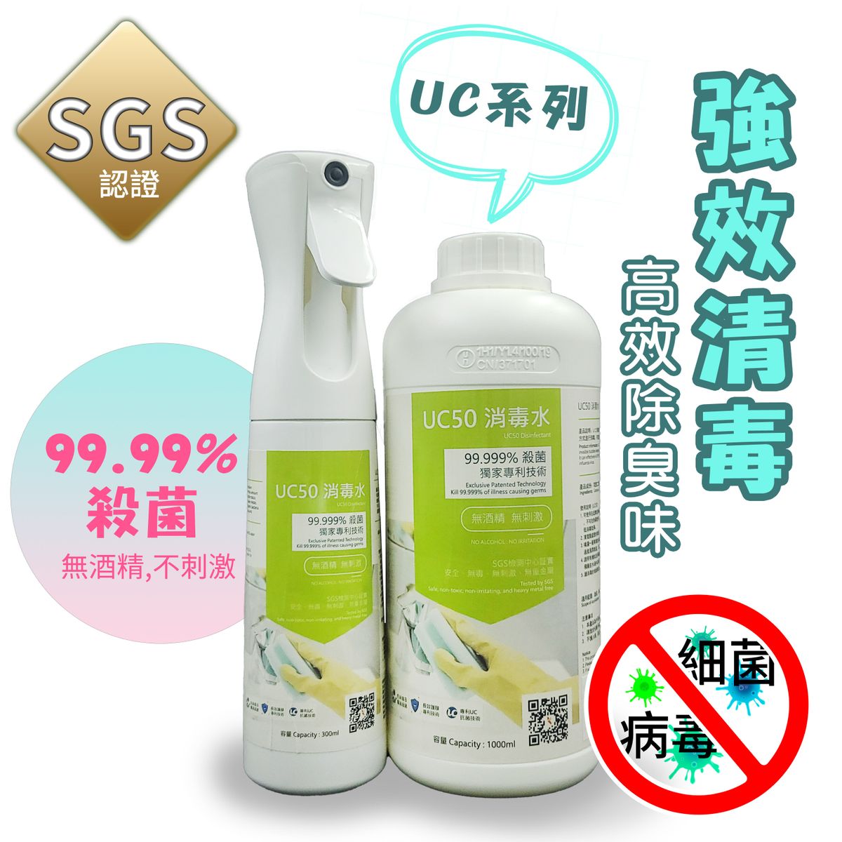 Woofaa | UC50 ClO2 disinfectant water ︳ suitable for spray use ...