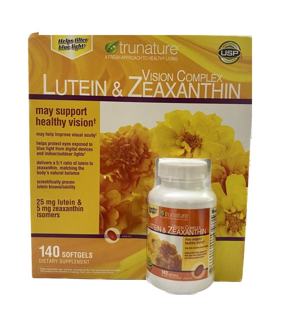 trunature | 140 粒軟膠囊 Trunature 葉黃素和玉米黃質 平行進口 | HKTVmall 香港最大網購平台