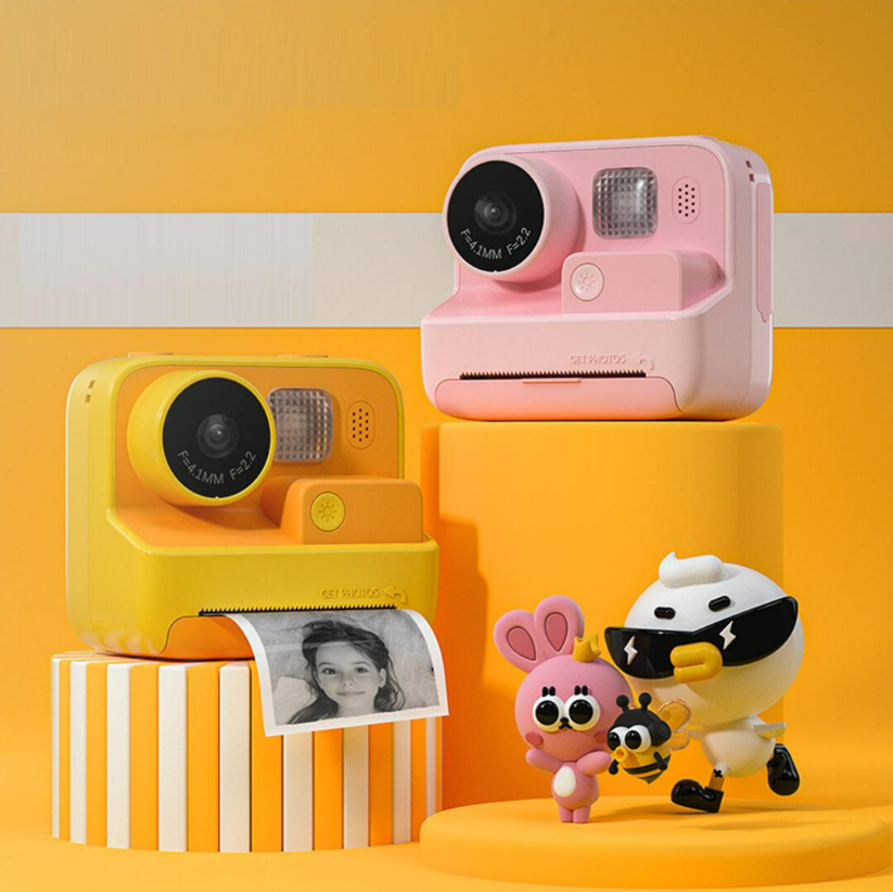 小米有品 | KOOOL 科物酷照相機兒童拍立得 K27 (含2卷相紙) +32G內存卡 (可愛粉) [平行進口] | 顏色 : 粉紅色 | HKTVmall 香港最大網購平台