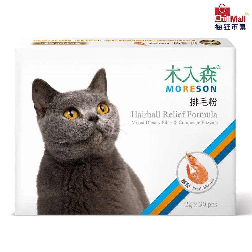 MORESON | MORESON Cat Supplement Hair Relief Formula Shrimp 2g x 30packs (MRSC005) | HKTVmall ...