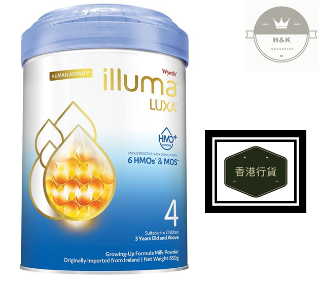 illuma | Illuma - 惠氏 Illuma luxa 啟賦#4 850g (香港行貨) | HKTVmall 香港最大網購平台