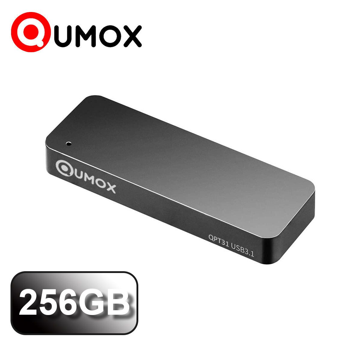 Qumox | 256GB 便攜式 SSD USB 外置移動固態硬碟 可攜式 外置硬碟 | 尺碼 : 256GB | HKTVmall 香港最大網購平台