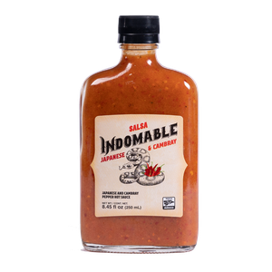 SALSA INDOMABLE | SALSA INDOMABLE JAPANESE AND CAMBRAY PEPPER HOT SAUCE ...
