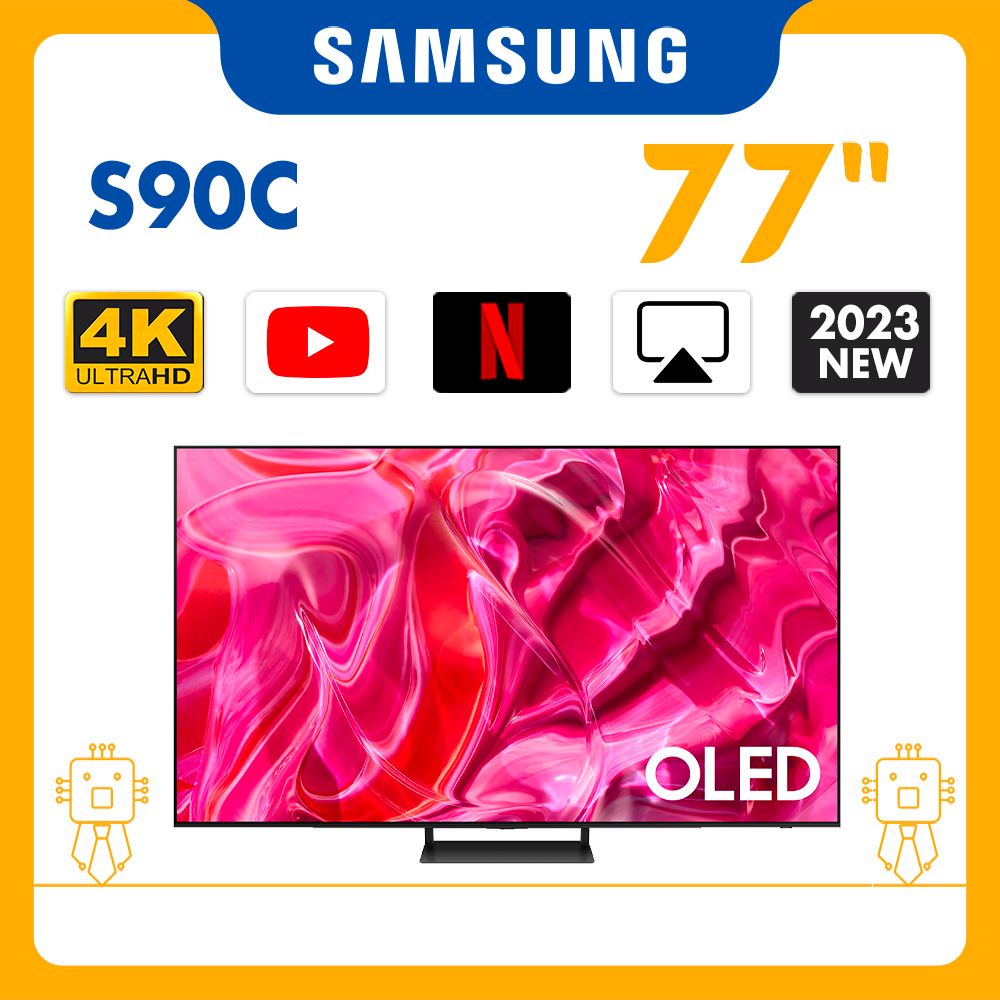 Samsung | 77 OLED 4K S90C 智能電視 QA77S90CAJXZK 77S90C | HKTVmall 香港最大網購平台