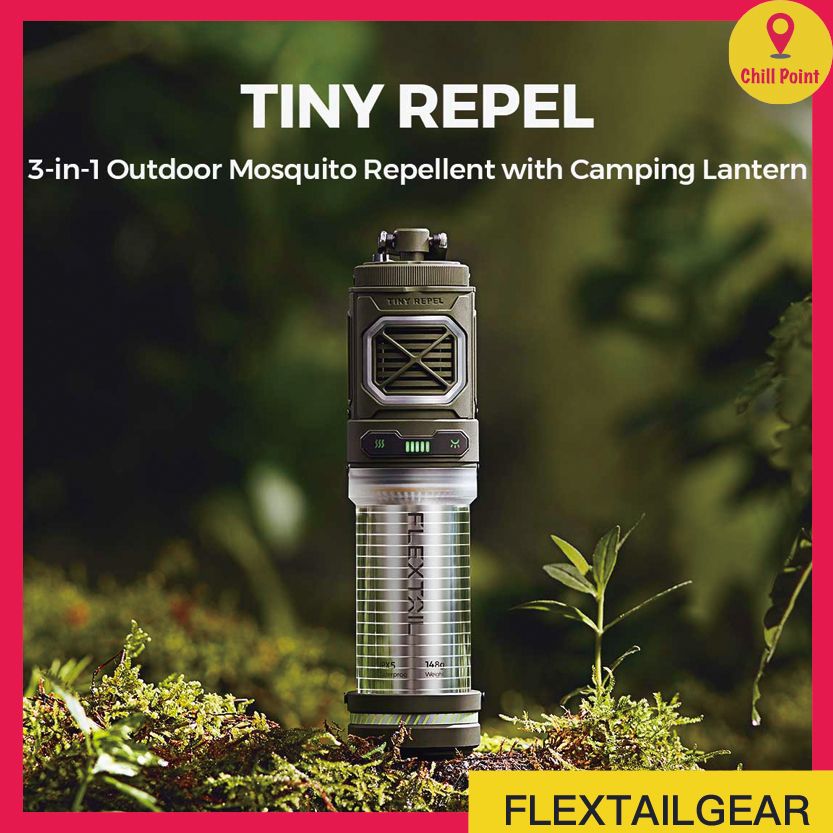 FLEXTAILGEAR | Flextail Tiny Repel 三合一驅蚊行動電源營燈 | HKTVmall 香港最大網購平台