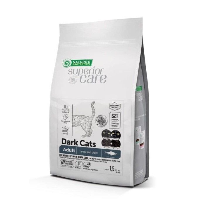NATURE'S PROTECTION | Dark Cats Dry Cat Food 1.5kg | HKTVmall The ...