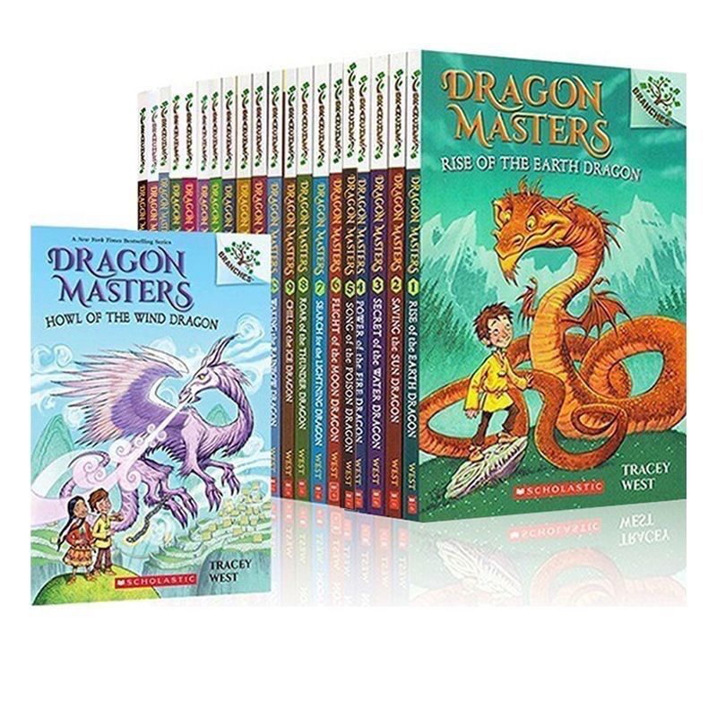 SCHOLASTIC | Dragon Masters #01-25 Bundle (25 Books) |橋樑書 | 英文兒童冒險小說 ...