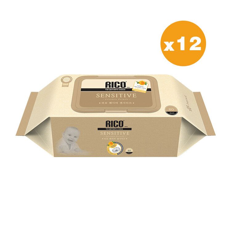 Korea Rico | Baby Sensitive Wet Wipes (Antibacterial Effects) (80's ...