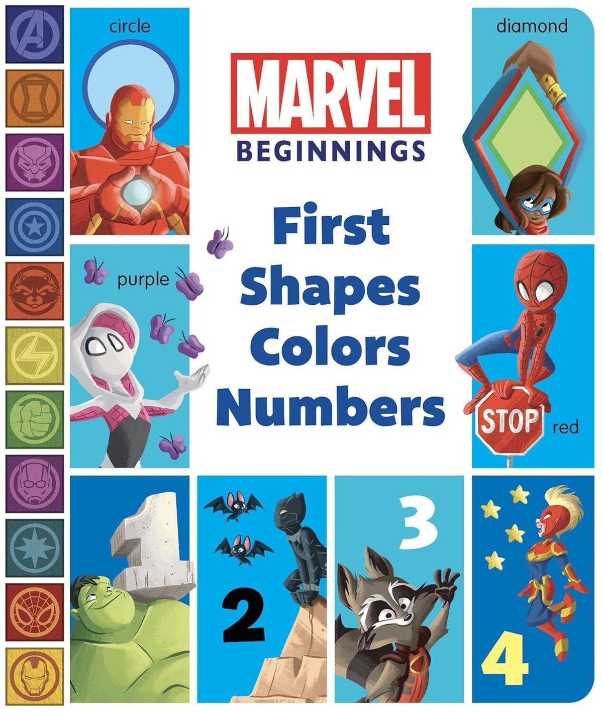 MARVEL | Marvel Beginnings: First Shapes, Colors, Numbers | HKTVmall 香港 ...