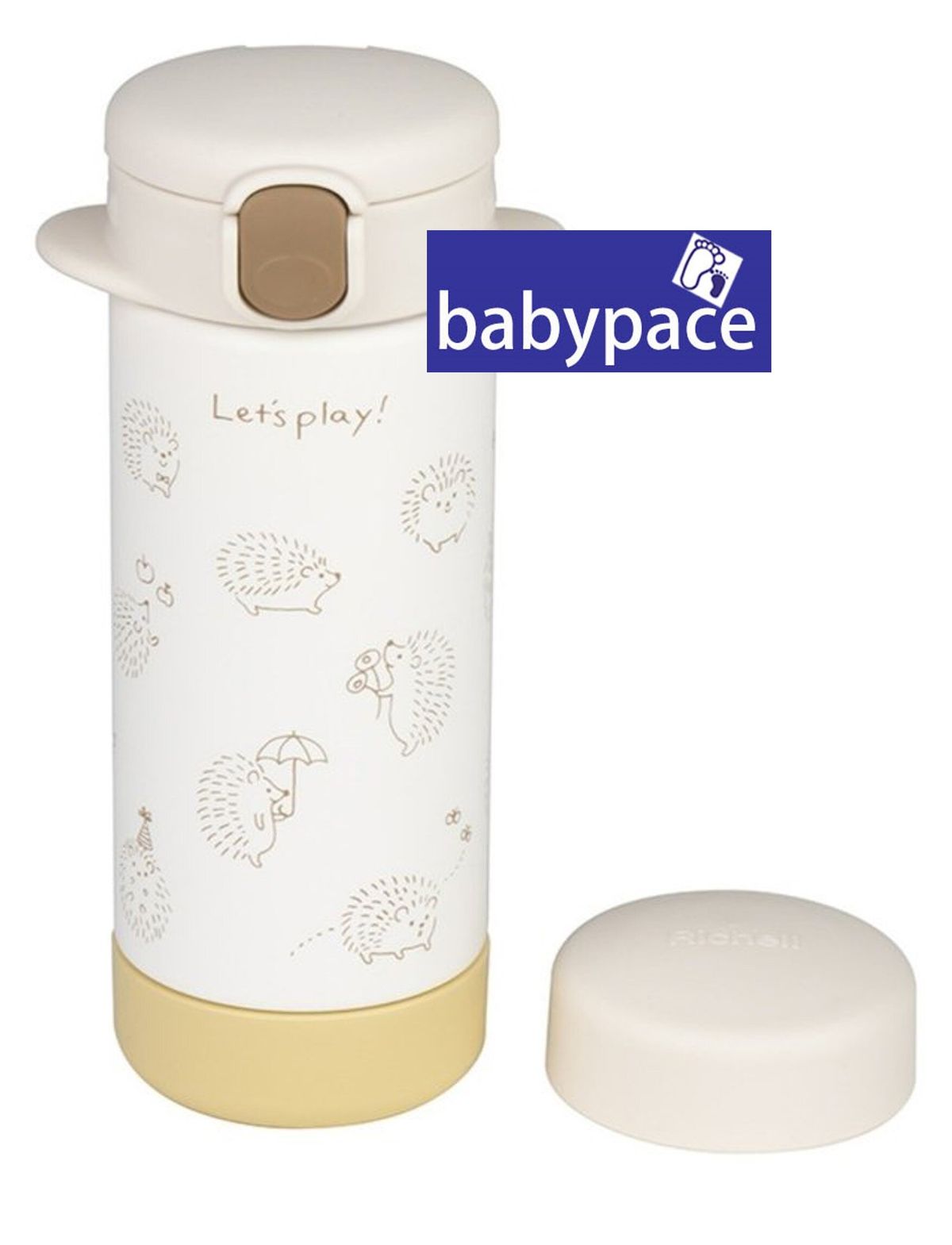 Richell | Slim 2 Way 不銹鋼 保冷 兩蓋套裝 飲管連直飲 訓練杯 240ml(適合7個月以上)白色 200165 兒童嬰兒 ...