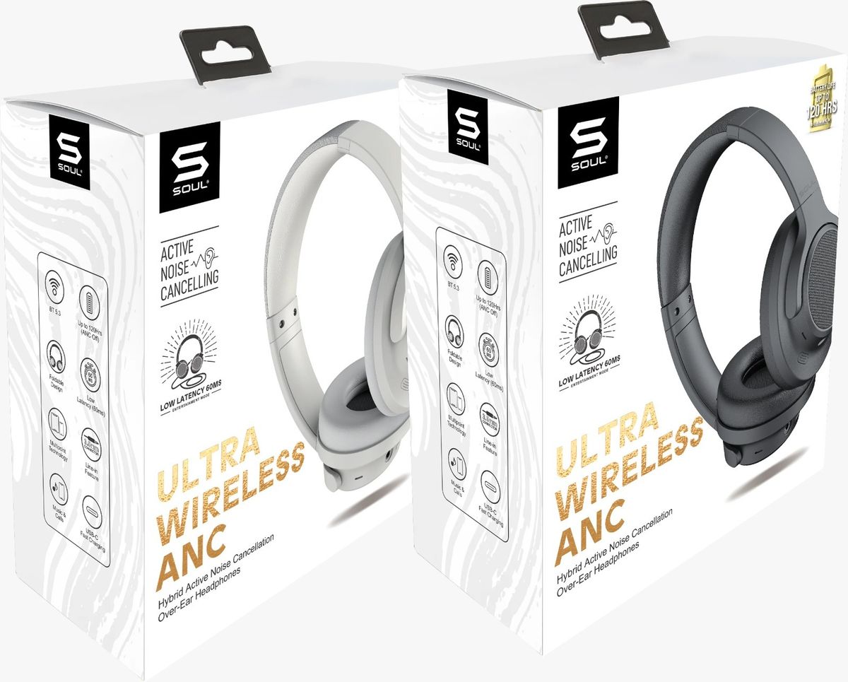 SOUL | ULTRA WIRELESS ANC 超無線主動降噪 HYBRID ACTIVE NOISE CANCELLATION OVER ...