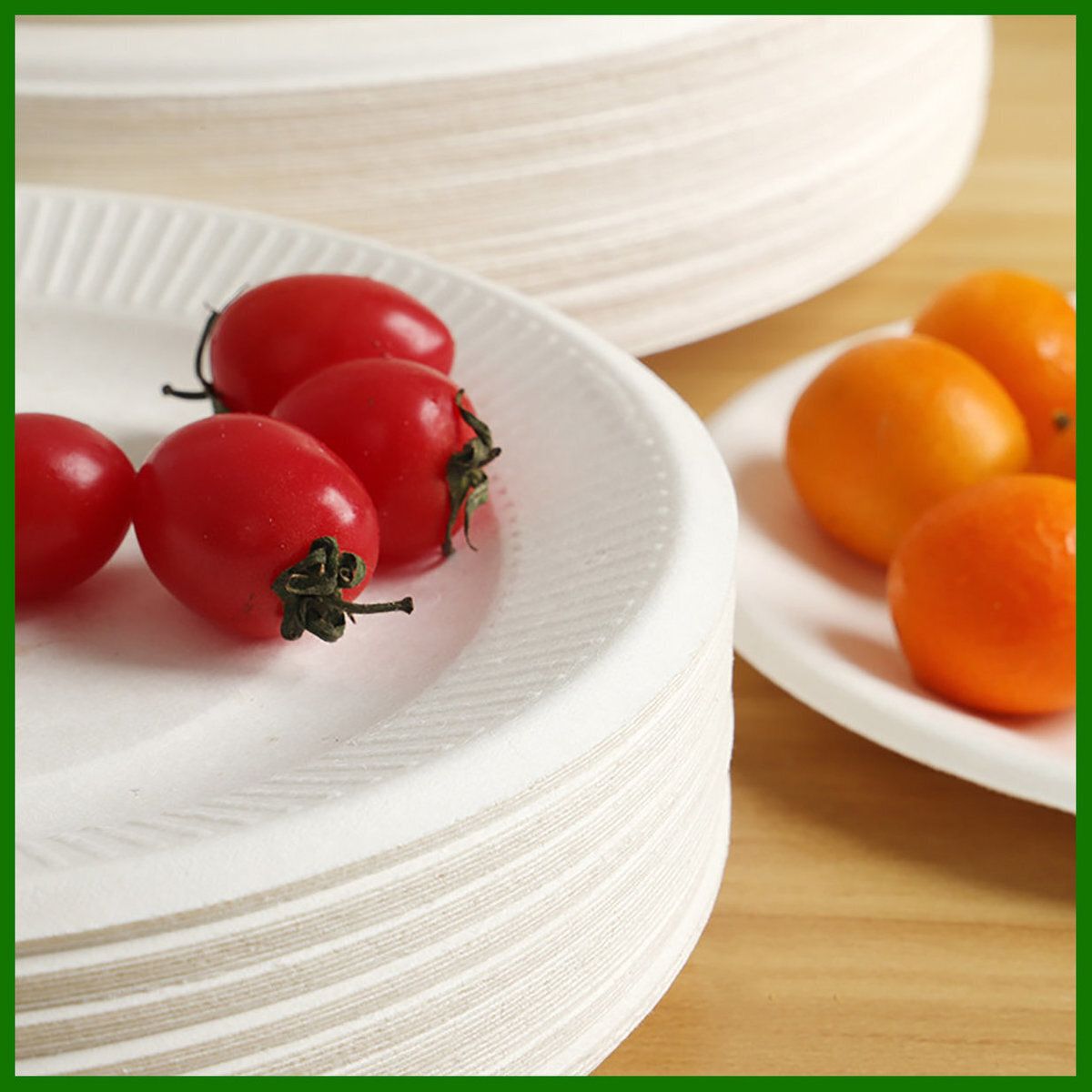 日本暢銷 | 50枚入-可生物降解甘蔗紙碟-15.5cm 泰國進口甘蔗漿生產 | HKTVmall 香港最大網購平台