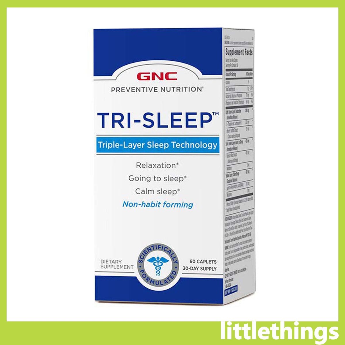 GNC | TRI-SLEEP 3效酣睡特強配方 60粒 [平行進口] | HKTVmall 香港最大網購平台