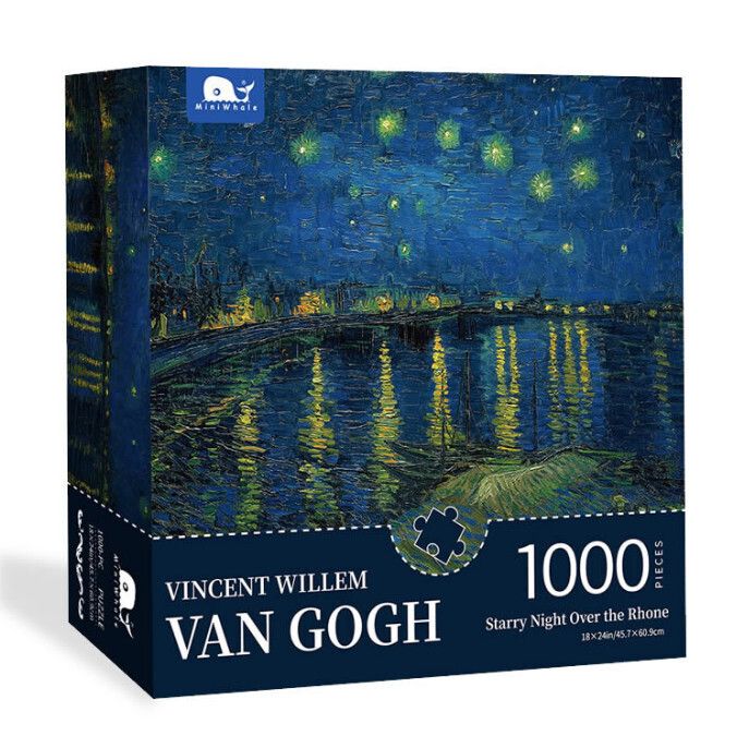 DDS | 精美油畫平面拼圖（羅納河上的星空1000片 MW4190）#DDS | HKTVmall 香港最大網購平台