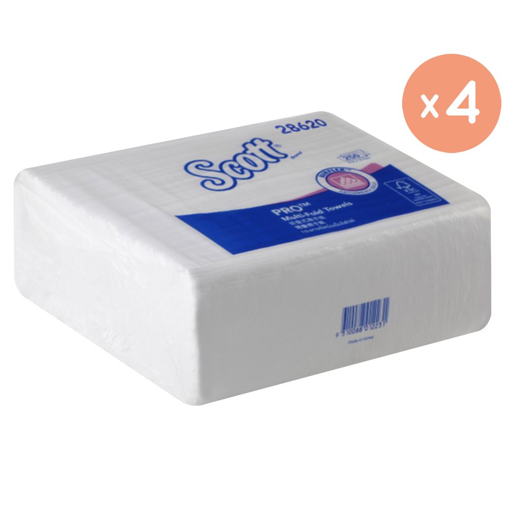 絲潔 | 抹手紙-28620, 250張 x 4包 | HKTVmall 香港最大網購平台