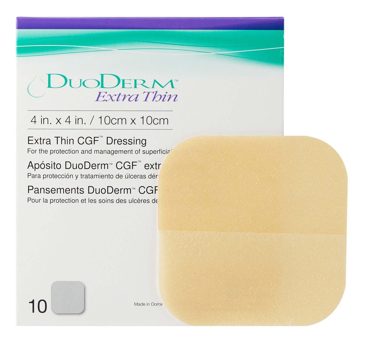 DUODERM | DuoDERM® Extra Thin Dressing 10 Pieces (768455106912 ...