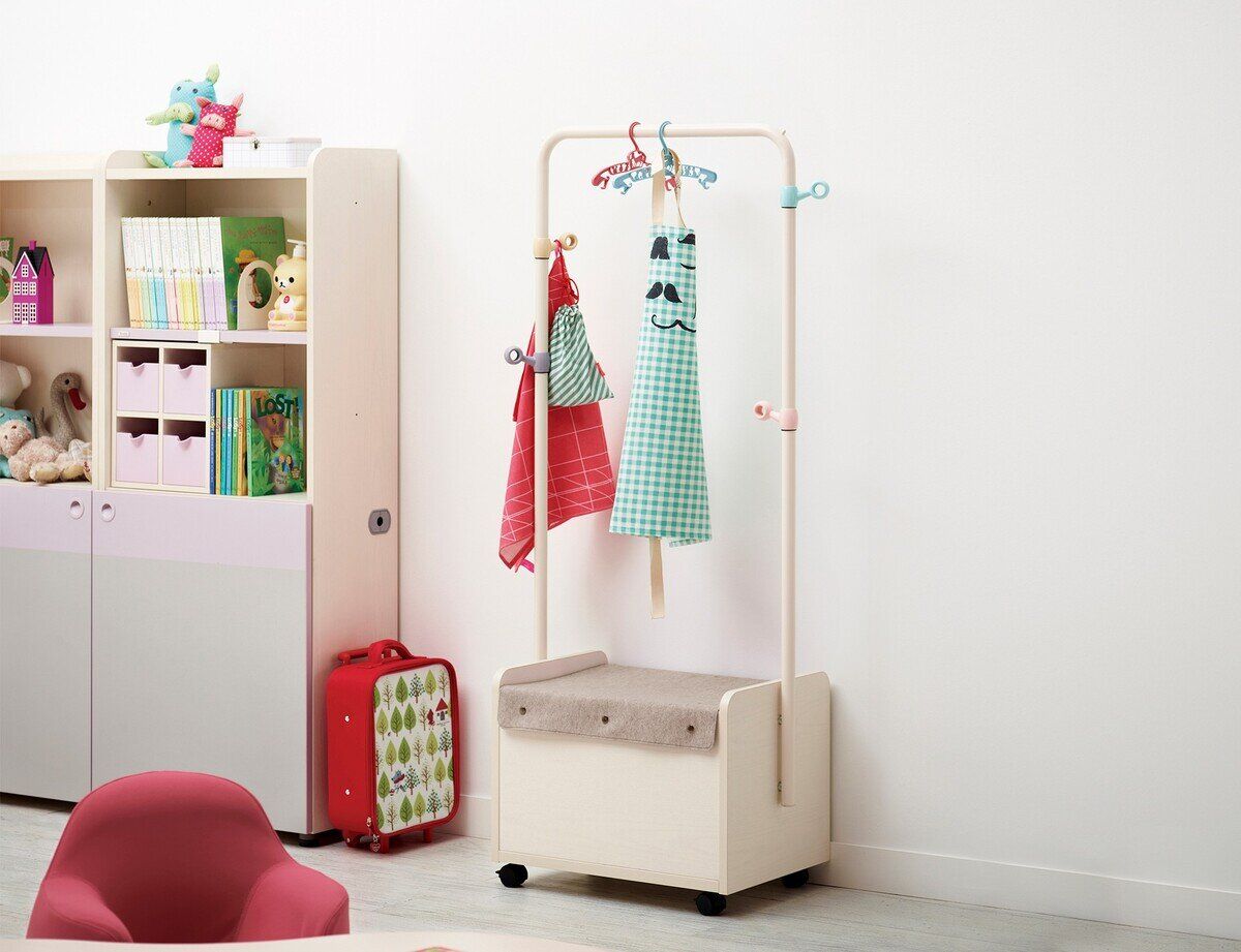 iloom | Linki Plus 活動掛衣架 | 顏色 : Beige米色 | HKTVmall 香港最大網購平台