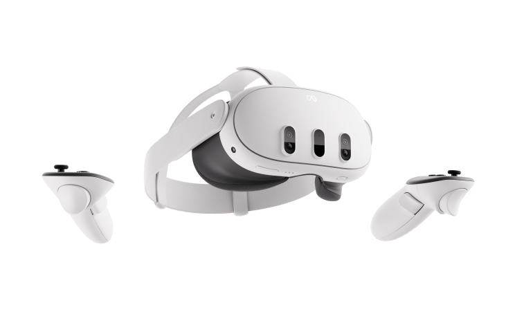 oculus | META Quest 3 混合實境頭戴式 VR 系統 (Qualcomm® Snapdragon™ XR2Gen2/8GB ...