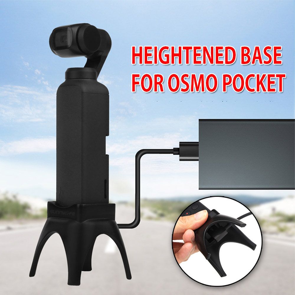 屯團百貨 | 適用於 DJI Osmo Pocket 2 增高底座 自拍充電支座 底座; 支架 | HKTVmall 香港最大網購平台