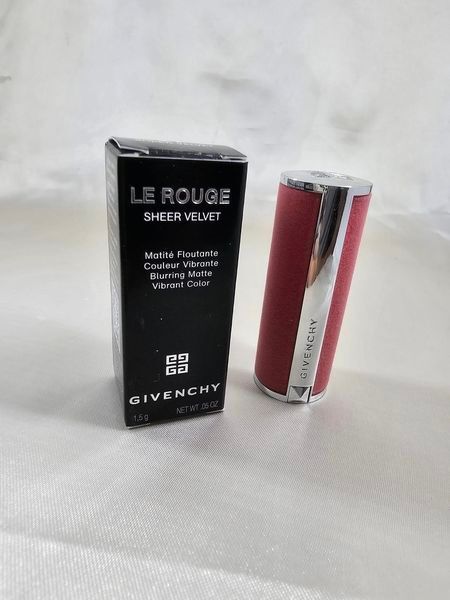 GIVENCHY | LE ROUGE SHEER VELVET 1.5g (#27 ROUGE INFUSE) (Travel Size ...