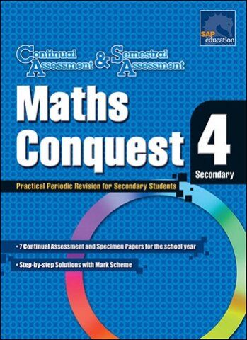 SAP | Maths Conquest Secondary 4 | HKTVmall 香港最大網購平台