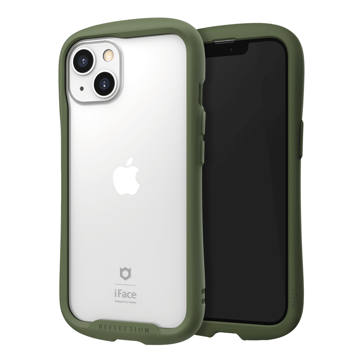 iFace | iFace Reflection For iPhone 13 手機殼 - 卡其色 | 顏色 : 卡其綠色 | 尺碼 : 6.1 ...