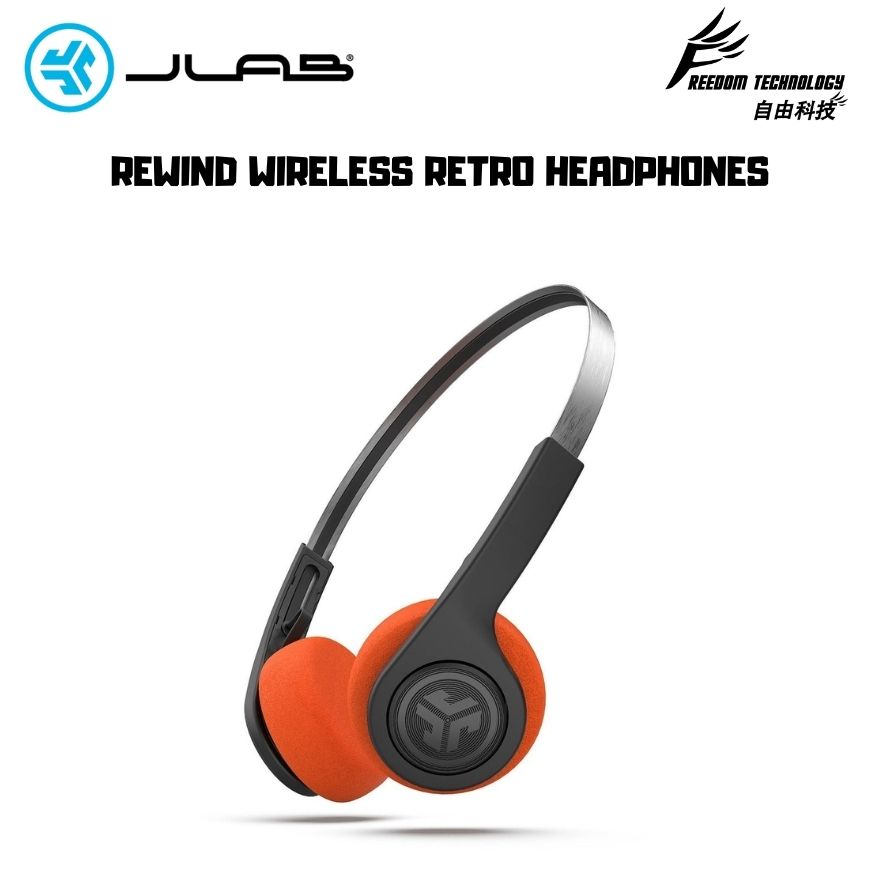JLAB AUDIO | JLab Audio Rewind Wireless Retro Headphones 復古造型藍牙耳機 ...