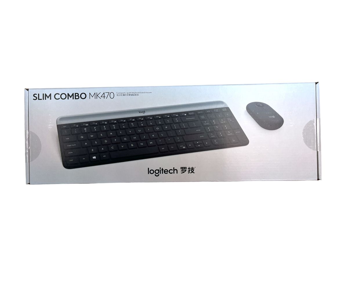 Logitech | MK470 Slim 無線鍵盤和鼠標套裝 英文版 (黑色)- 平行進口貨 | HKTVmall 香港最大網購平台
