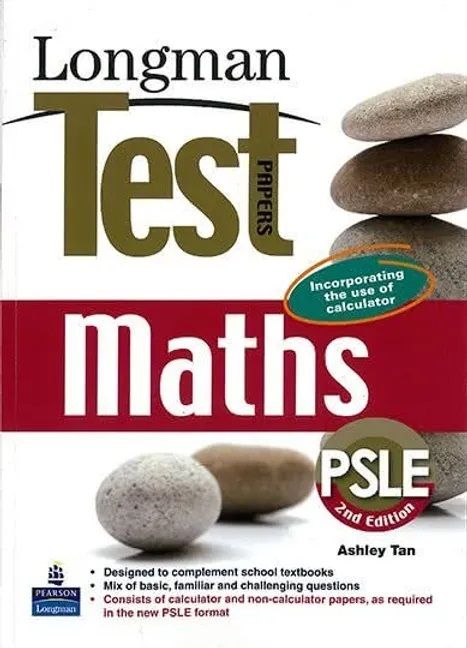 朗文 | Longman Test Papers Maths PSLE (Primary 6) | HKTVmall 香港最大網購平台