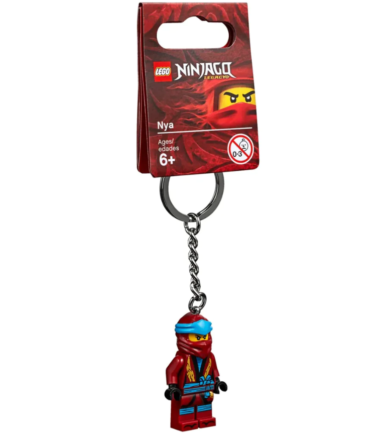 樂高 Ninjago | LEGO Ninjago Legacy Nya Key Chain 853894 | HKTVmall 香港最大網購平台