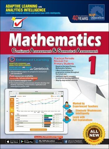 SAP | Proficiency Tests Mathematics CA & SA 1 | 尺碼 : P1 | HKTVmall 香港最大網購平台