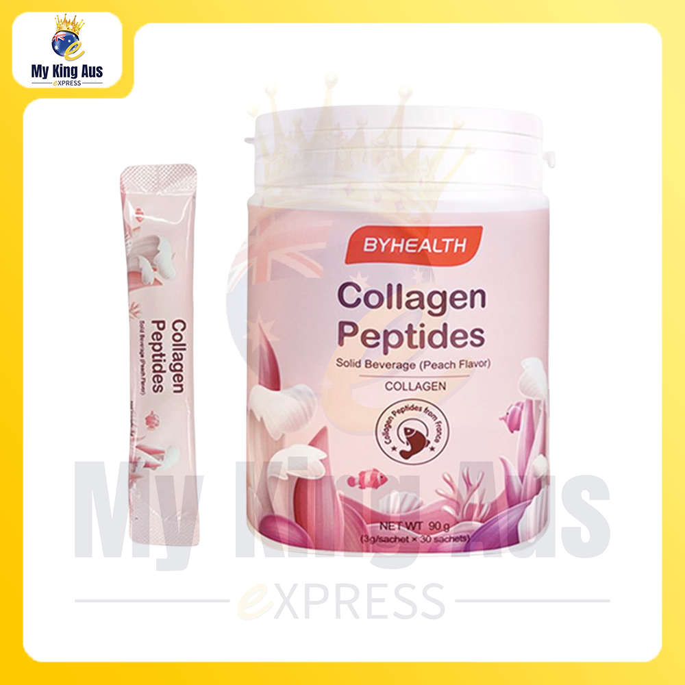 BYHEALTH | 膠原蛋白肽固態飲料(桃味) 3g x 30袋 [平行進口] (EXP: 2024-04-08) | HKTVmall 香港最大網購平台