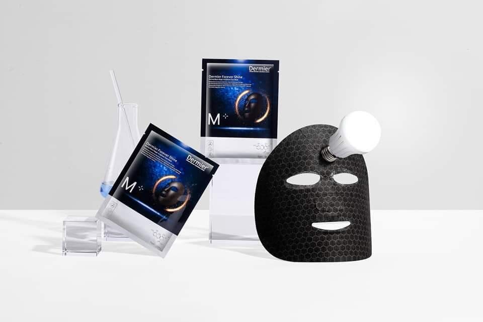 Dermier | [S14] 英國 Dermier 黑魔法充電面膜 Black Magic Graphene Face Mask (10片 ...