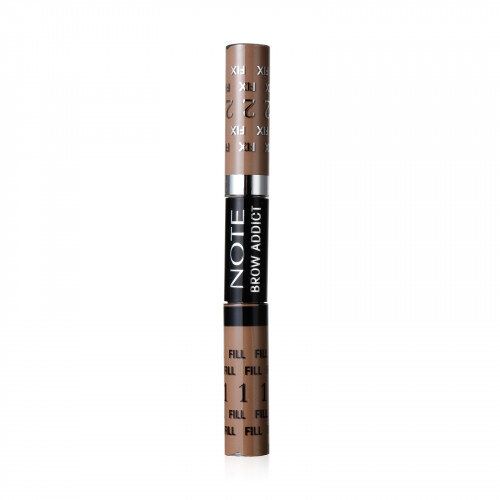 NOTE | Brow Addict Tint & Shaping Gel #01 Dark Blonde 5ml+5ml [Hong ...