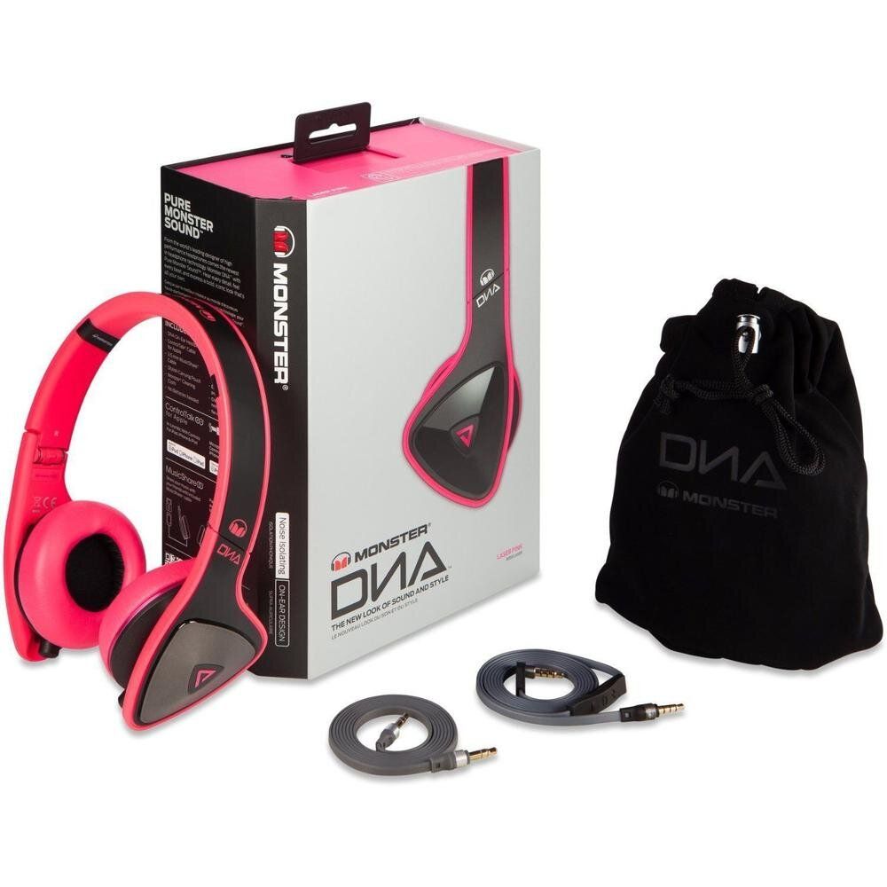 MONSTER | Monster - DNA On-Ear Headphones - Black/Laser Pink | HKTVmall ...