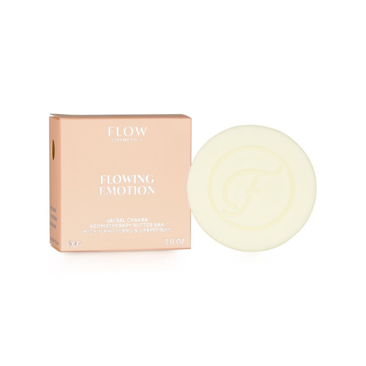 FLOW COSMETICS | 香薰固體潤膚膏 - 情感流動 (FLOWING EMOTION) (脈輪, 臍輪, 椰子油, 依蘭, 葡萄柚, 雲呢拿) 最佳使用期為2024年11月 ...