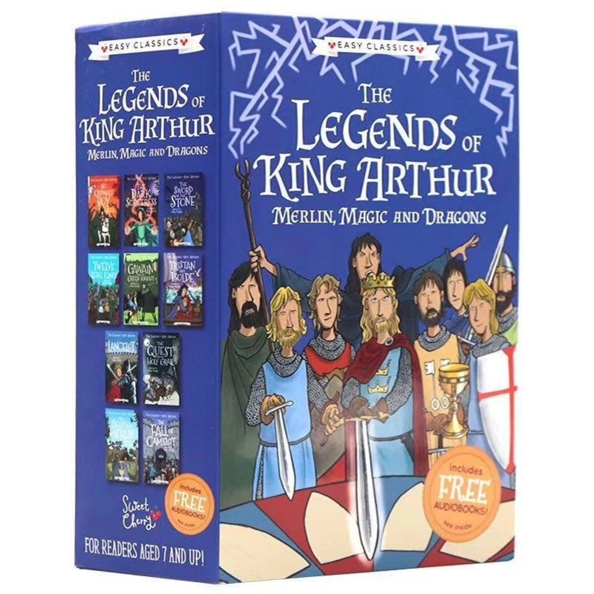Sweet Cherry Publishing | Legends Of King Arthur 10 Books Children Set Paperback Box Pack (10 ...